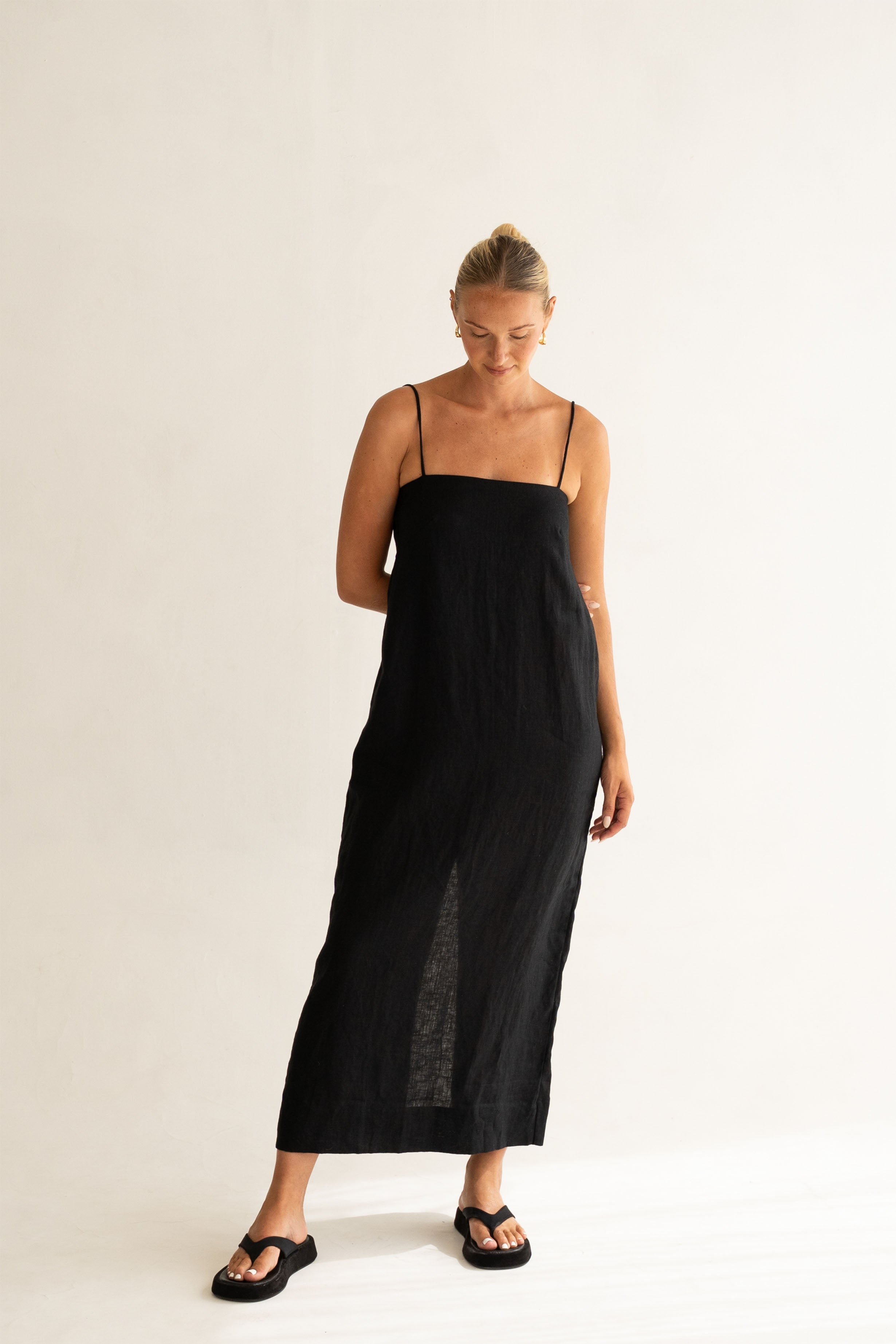 DELLA DRESS - Black – The Haze